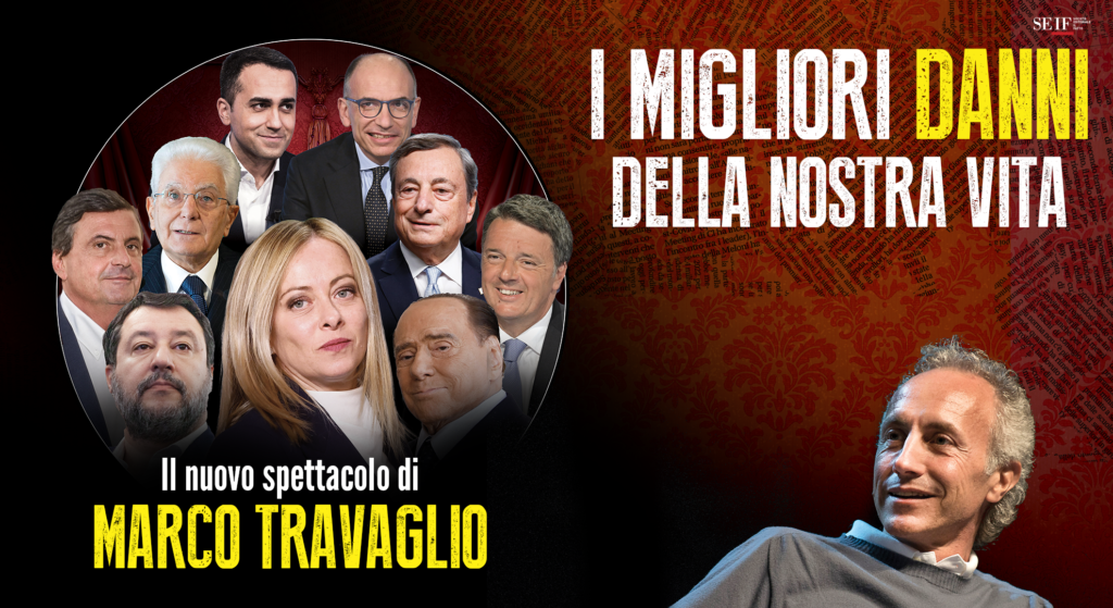 Marco Travaglio sold out a Benevento con "I migliori danni" | Roberta ...